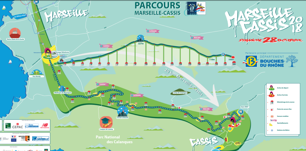 les 20 kms de Marseille Cassis - Ronchin Athletic Club